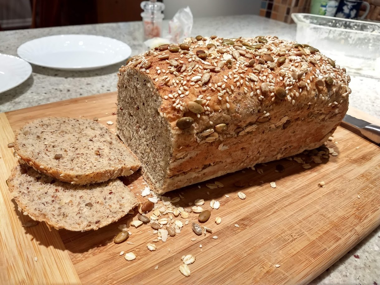 Hearty multigrain bread – Jeffrey Letourneau, PhD
